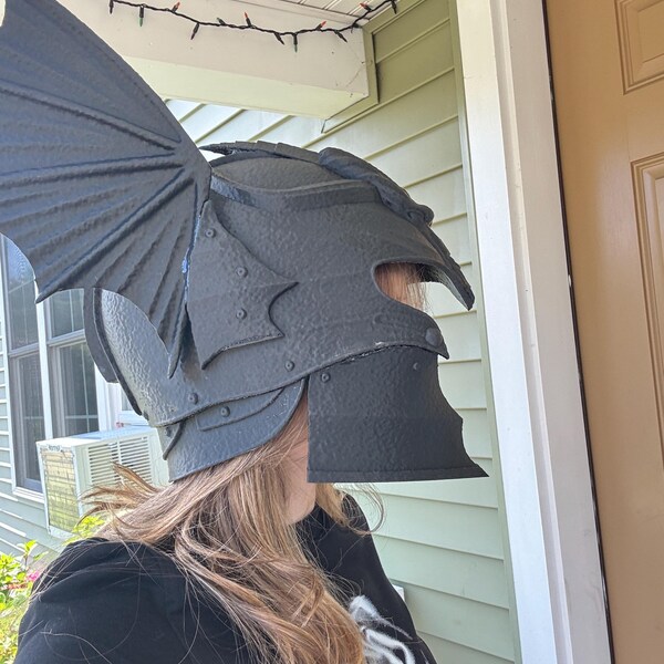 Daemon Targaryan Helmet | Raw DIY Helmet Accessory | Scaled to Fit - Etsy