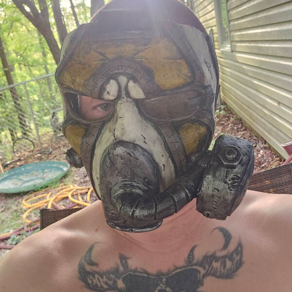 Borderlands Inspired Psycho Krieg Fibreglass Mask - Etsy