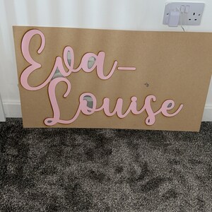 TURNS ONE Birthday Party Wooden Extra Large Sign in CALLIGRAPHY Font ...