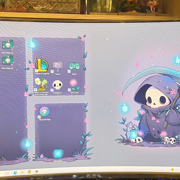 Space Bunnies | Cute Adventure Wallpaper Desktop Phone Theme Pack ...