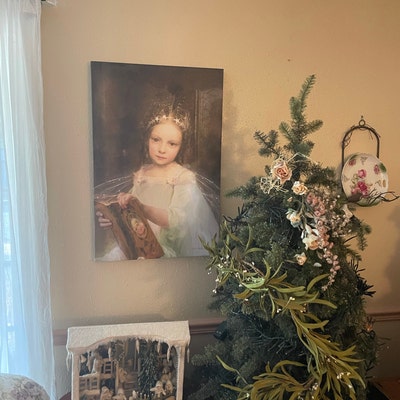 Fairy Art Print Bedtime Story Print Mounted or Unmounted Canvas on ...