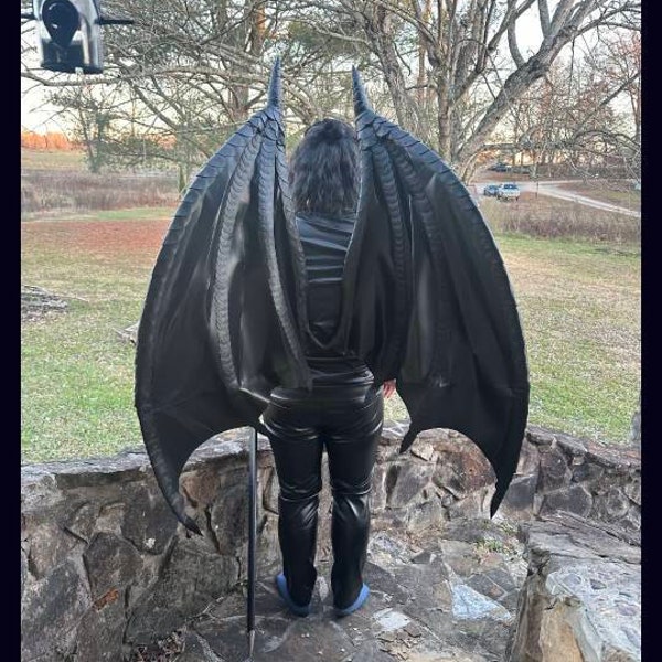 Purple Bat Wings Costume, Wings Cosplay Costume, Vampire Costume, Demon ...