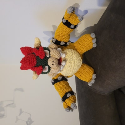 Bowser and Bowser Jr Crochet Pattern Bundle Amigurumi PDF ENGLISH ...