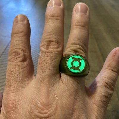 Anodized Yellow Fear Ring - Etsy