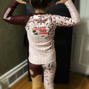 Women's Jiu Jitsu Thick Thighs Triangles Black Belt Spats - Etsy