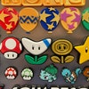 Super Mario Magnets Power up // Gaming Collection // Gift Office Fridge ...