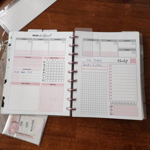 Planify Pro, Classic HP, Mood Tracker - Etsy