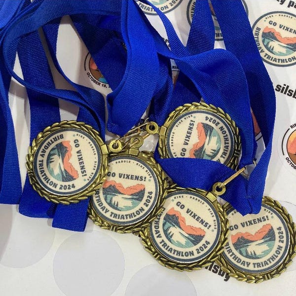 Custom Event Insert Medals - Personalized Medals - Custom Gold Silver ...