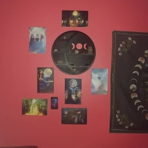 Inanna Divine Feminine Oracle Art Poster Print - Etsy