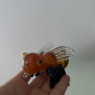 Bee Glass Pipe 5 - Etsy