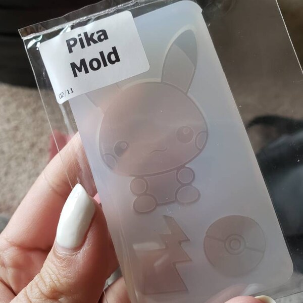 Pika Mold / Pokemold / Silicone Mold - Etsy