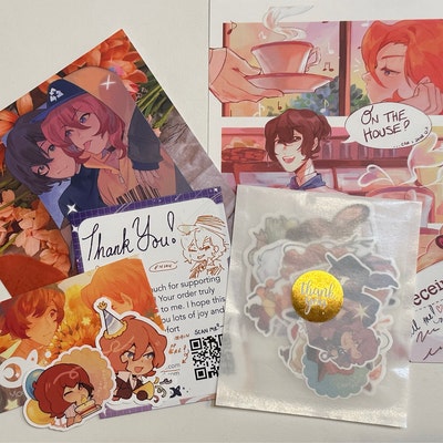 Holographic Waterproof Vinyl Die Cut Sticker Bungou Stray Dogs Soukoku ...