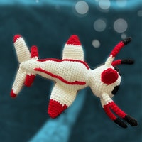 Subnautica Hoverfish Crochet Pattern / Amigurumi / Fish / Game / Ocean ...