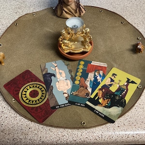 Egyptian Gods Oracle Cards Set Tarot Card Deck Booklet Kit Magick Magic ...