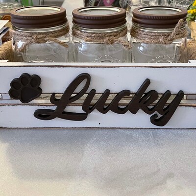 Personalized Dog Paw Print Slate Coasters Set of 4, Custom Coaster ...