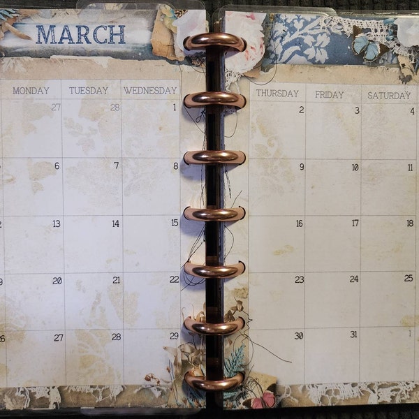 Happy Planner Mini Monthly Refill 2025 - No.2 - Etsy
