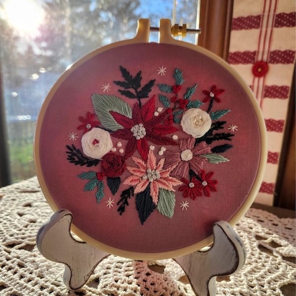 PDF Pattern - Letter L Floral Monogram, Embroidery Pattern, Alphabet ...