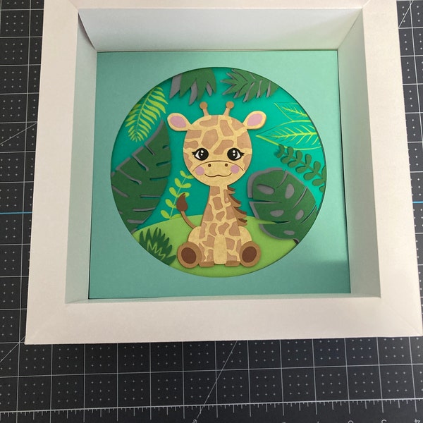 Shadow Box Svg, Template, Svg Files for Cricut and Silhouette, DEEP ...