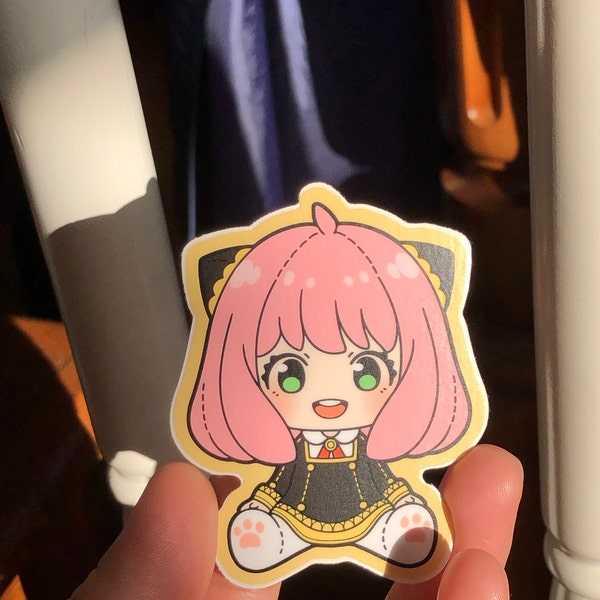 Sxf Cute Anime Die Cut Stickers (set) - Etsy