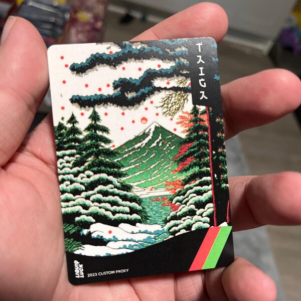 Slug MTG Tokens Toxrill the Corrosive Full Art Custom Tokens ...