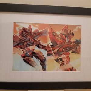 Megatron Transformers MTMTE Print - Etsy