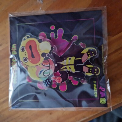 Splatoon Agent Acrilyc Pins - Etsy