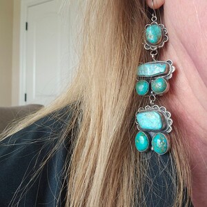 Vintage Roderick and Marilyn Tenorio for Relios Turquoise Inlay Cuff ...