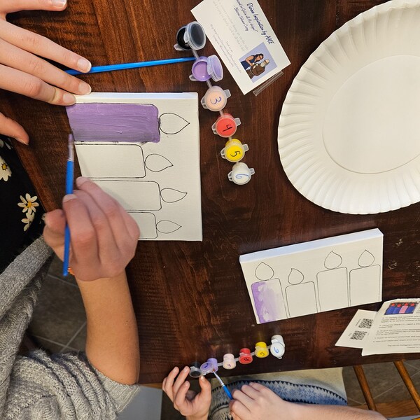 Catholic Paint Kits | Catholic Paint Canvas | Catholic Gift | Baptism ...