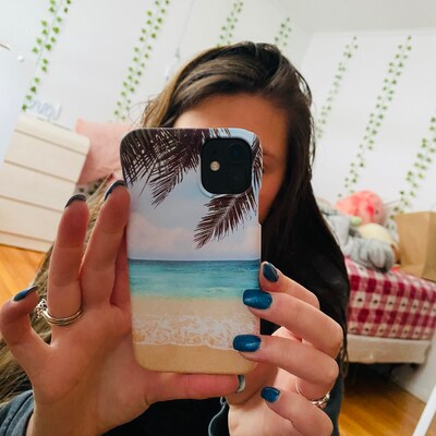 The Beach, iPhone 13 Case, Tropical, iPhone 12 Case, Fun in the Sun ...