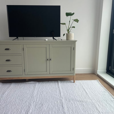 Extra Large Pine Green Rug 6.5x10 Feet, Green Area Rug, Living Room Rug ...