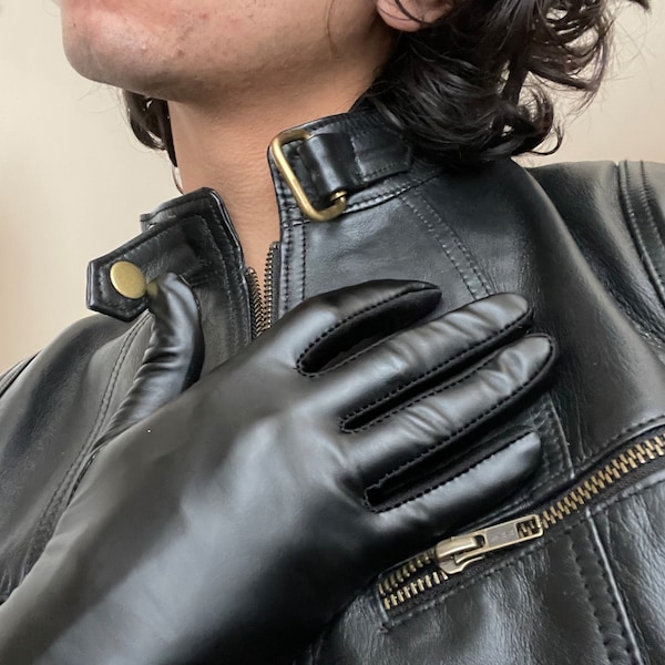 Black Gloves,womens Gloves,leather Gloves,stylich Gloves,summer Gloves ...