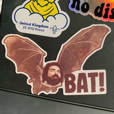 What We Do in the Shadows Vinyl Sticker or Magnet Laszlo bat - Etsy
