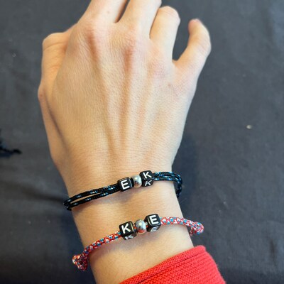 Friendship Bracelet Letters Bracelet Personalized Letters - Etsy