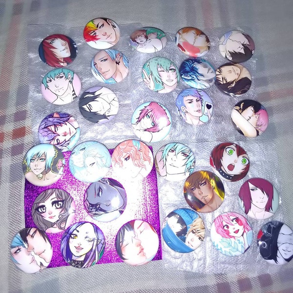 ACEO ATC Print "who Cares?!" Cute Pastel Manga Boy, Anime Portrait Art ...