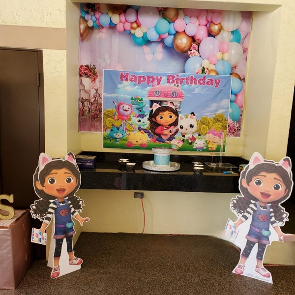 Alice Cutout Cardboard Backdrop | Birthday Sign Yard Cutout | Event and ...