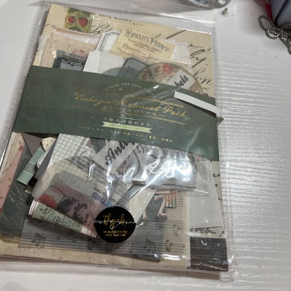 Vintage Style Series Sticker Book, Transparent Decoration Stickers, DIY ...