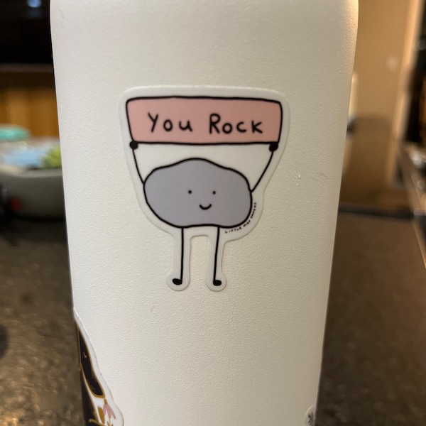 You Rock Vinyl Sticker // Cute Sticker // You Rock Sticker - Etsy