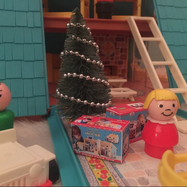 Fisher-price Play Family House Box - Dollhouse Miniature - 1:12 Scale ...