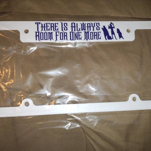 Lilo and Stitch Inspired License Plate Frame, Ohana is Essential ...