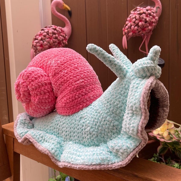 Add-on Round Snail Shell for Giant and Medium Snails Crochet Pattern by ...