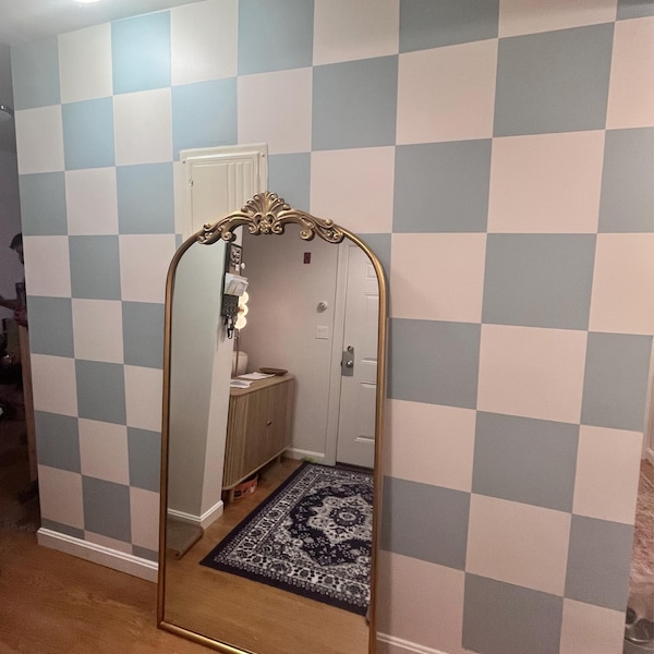 Check Please! 12" DIY Checker Wall Decals // Choose Your Colors / JUMBO ...