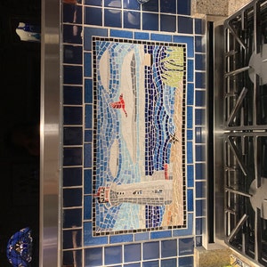 Custom Mosaic Bar Floor cheers Mosaic, Cheers Mosaic Floor in Black and ...