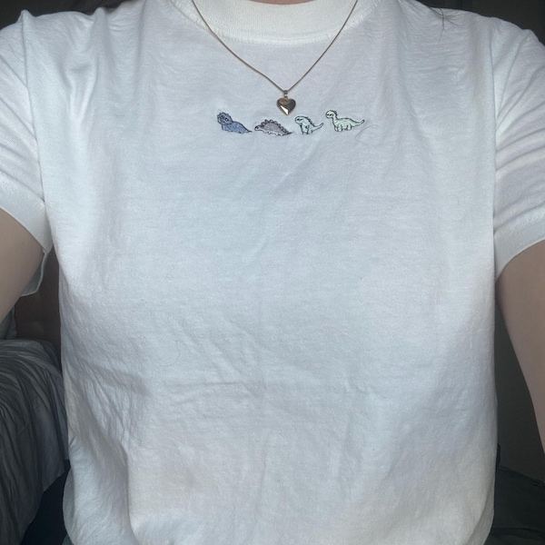 Embroidered Fox Comfort Colors Tshirt, Fox Shirt, Fox Shirt, Fox Tshirt ...