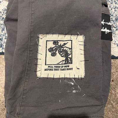 Discharge: Stage DIY Patch Punk Crust Black Flag off Leftover Crack Oi ...