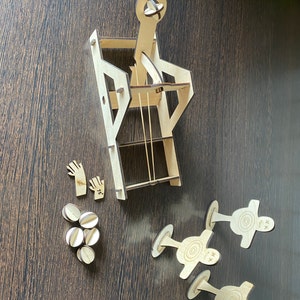 Catapult Laser Cut Files, Vector Cut Laser, Dxf Model, Catapult SVG ...