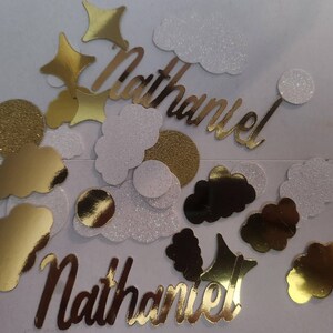 Personalized Confetti W/ 2 Names 100 Pcs she Said Yes Confetti ...