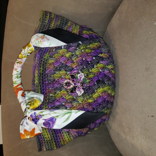 CROCHET PATTERN Valencia Bag Crochet Bag Tote Pattern Crochet Purse ...