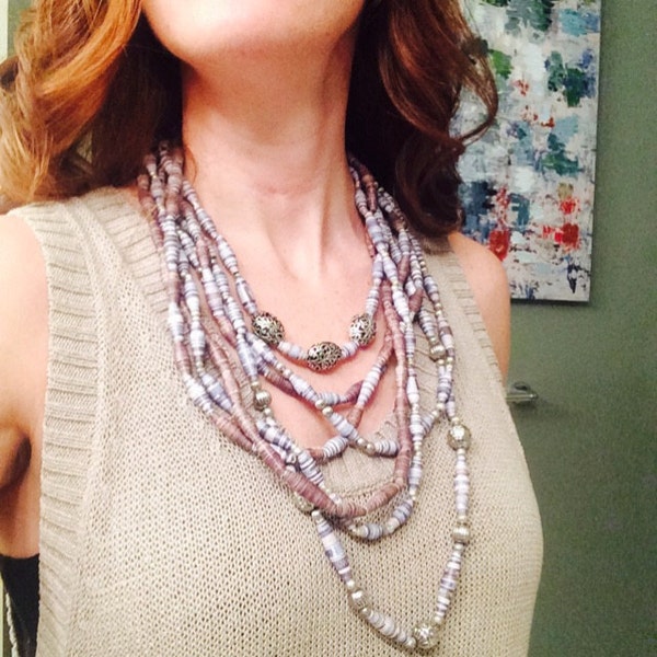 Black and Gold Mixed Bead Bracelets, 4-piece Stack Bracelet Set ...