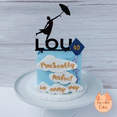 Personalised Mary Poppins Cake Topper - Etsy