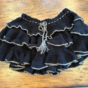 Frilly Skirt Crochet Pattern - Etsy